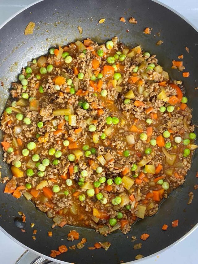 Filipino Beef Giniling