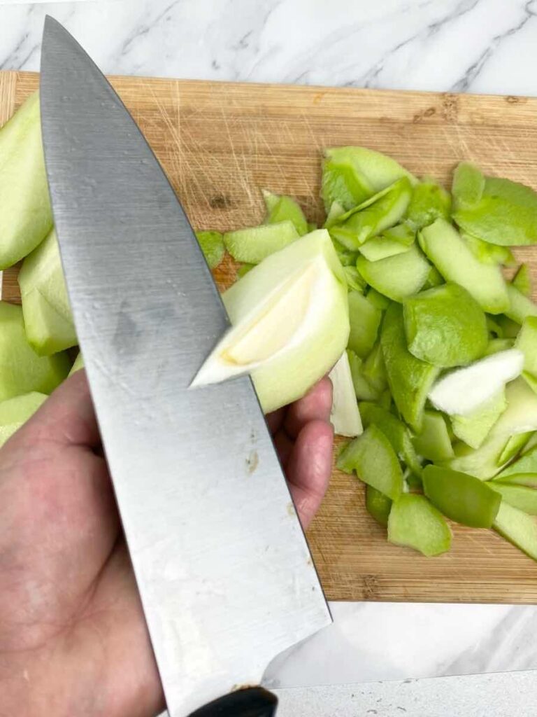 Ginisang Sayote - Mae Serves You Food