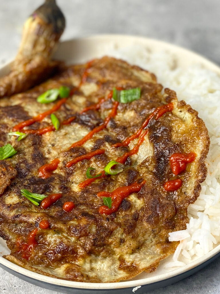 Tortang Talong without Grill