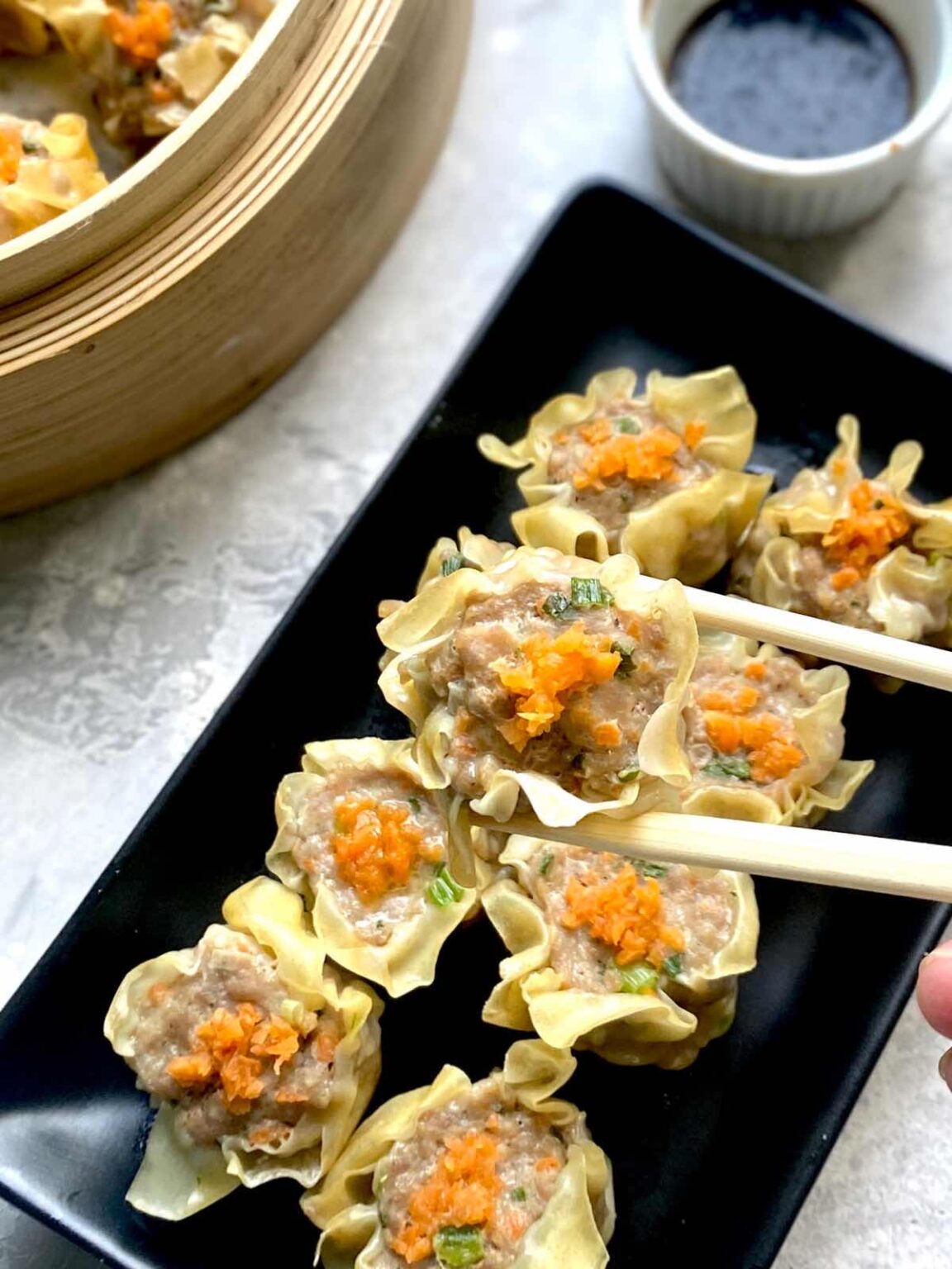 Easy Homemade Pork Siomai
