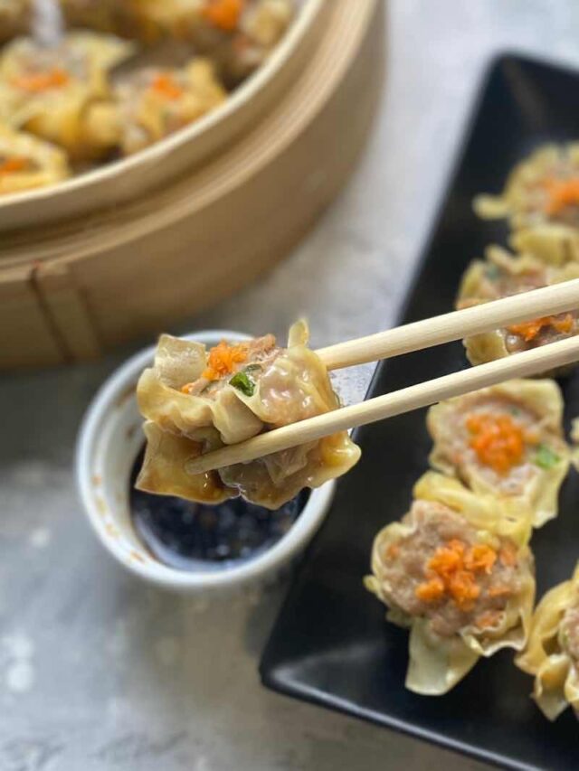 Easy Homemade Pork Siomai