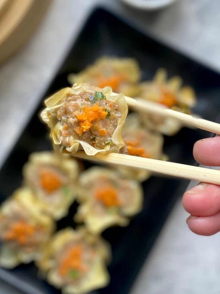 Easy Homemade Pork Siomai