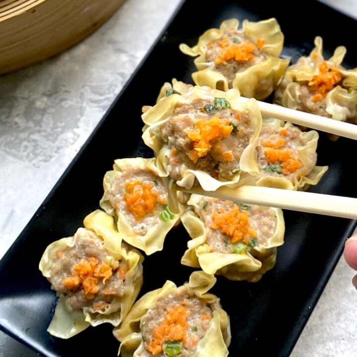 Easy Homemade Pork Siomai