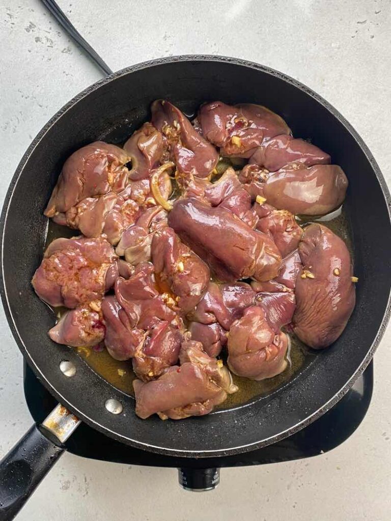 Adobong Atay ng Manok (Chicken Liver Adobo)
