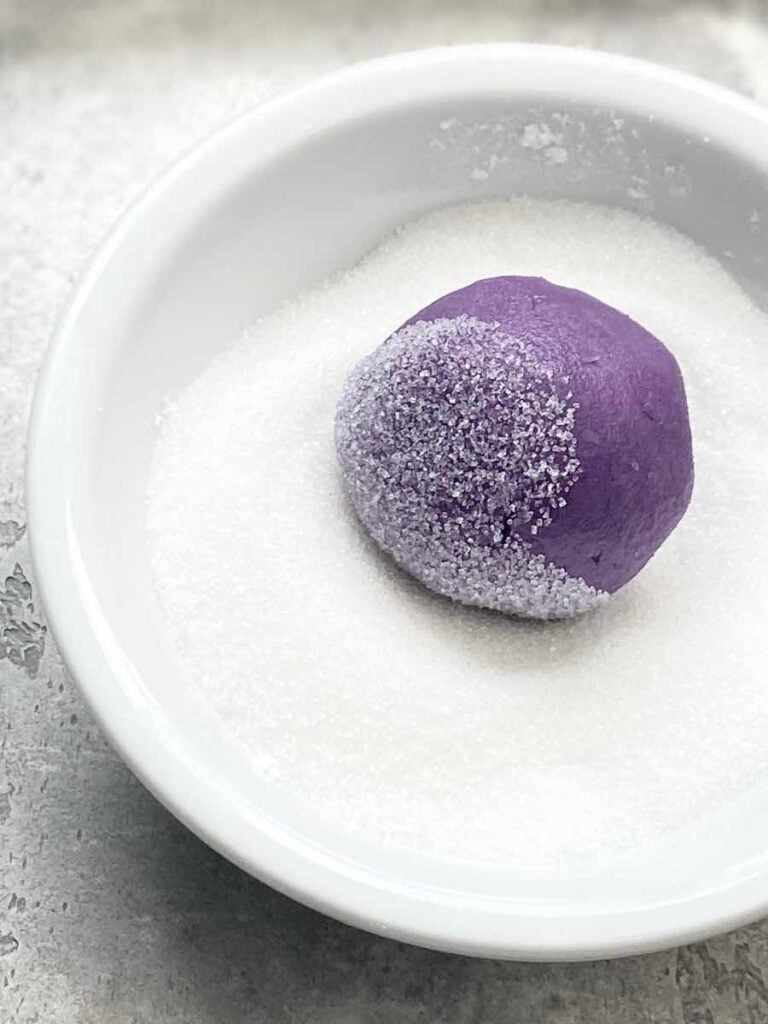 Easy Ube Sugar Cookies (4 Ingredients)