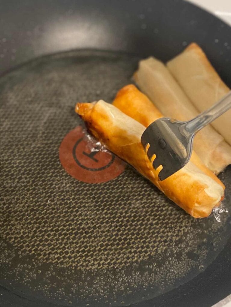 Turon with Langka (Fried Banana Spring Rolls)