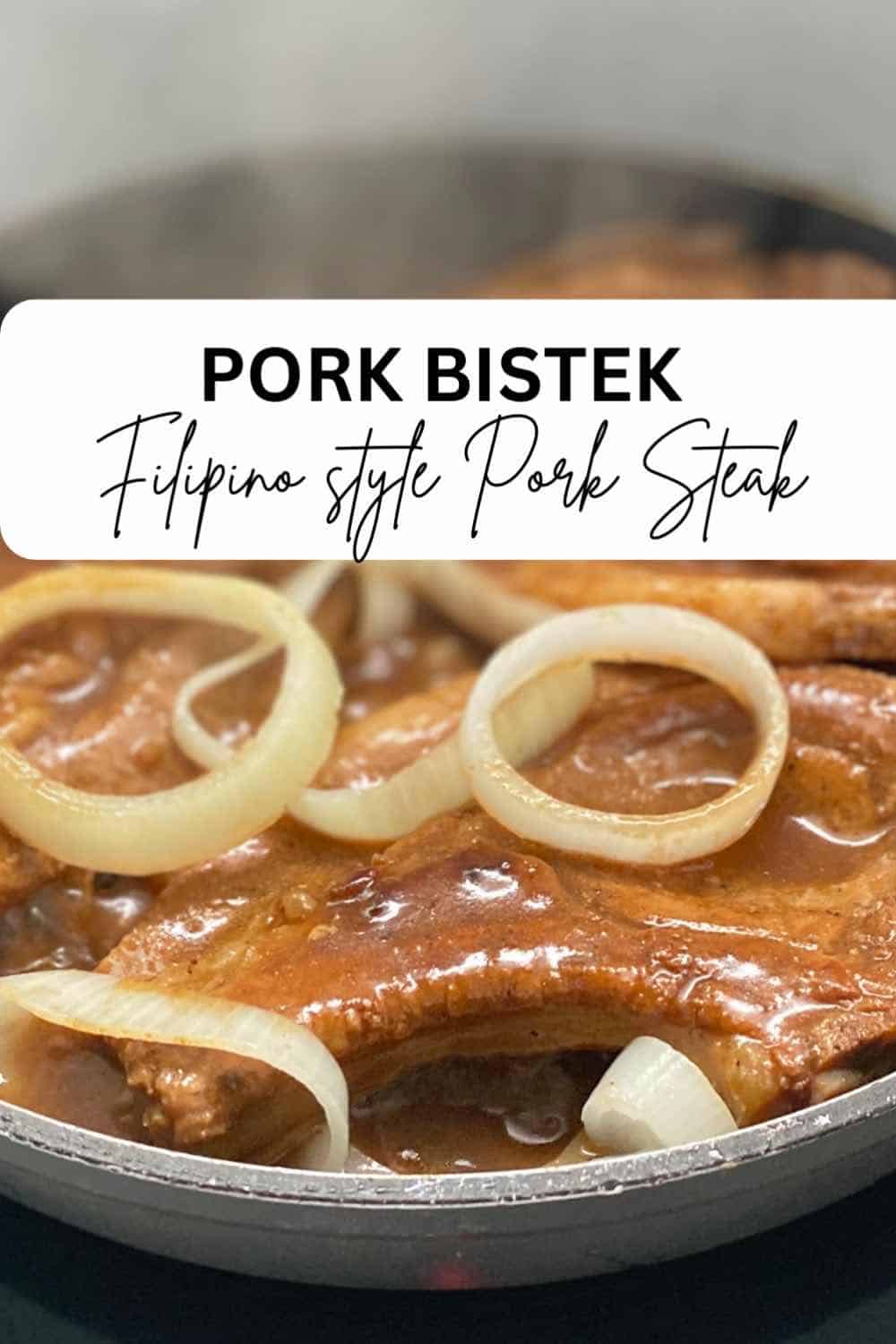 Pork Bistek Tagalog Recipe