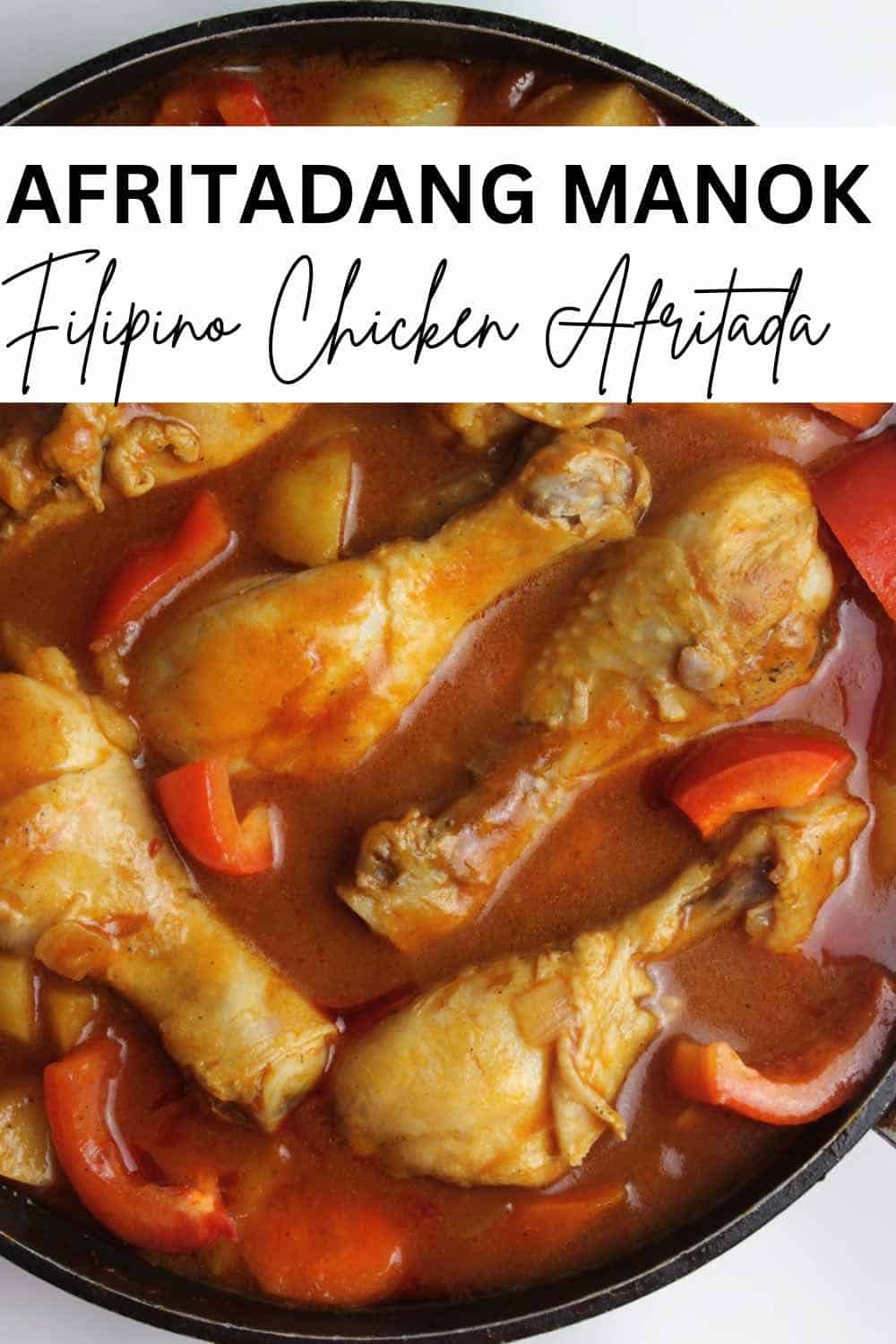 Afritadang Manok - Mae Serves You Food