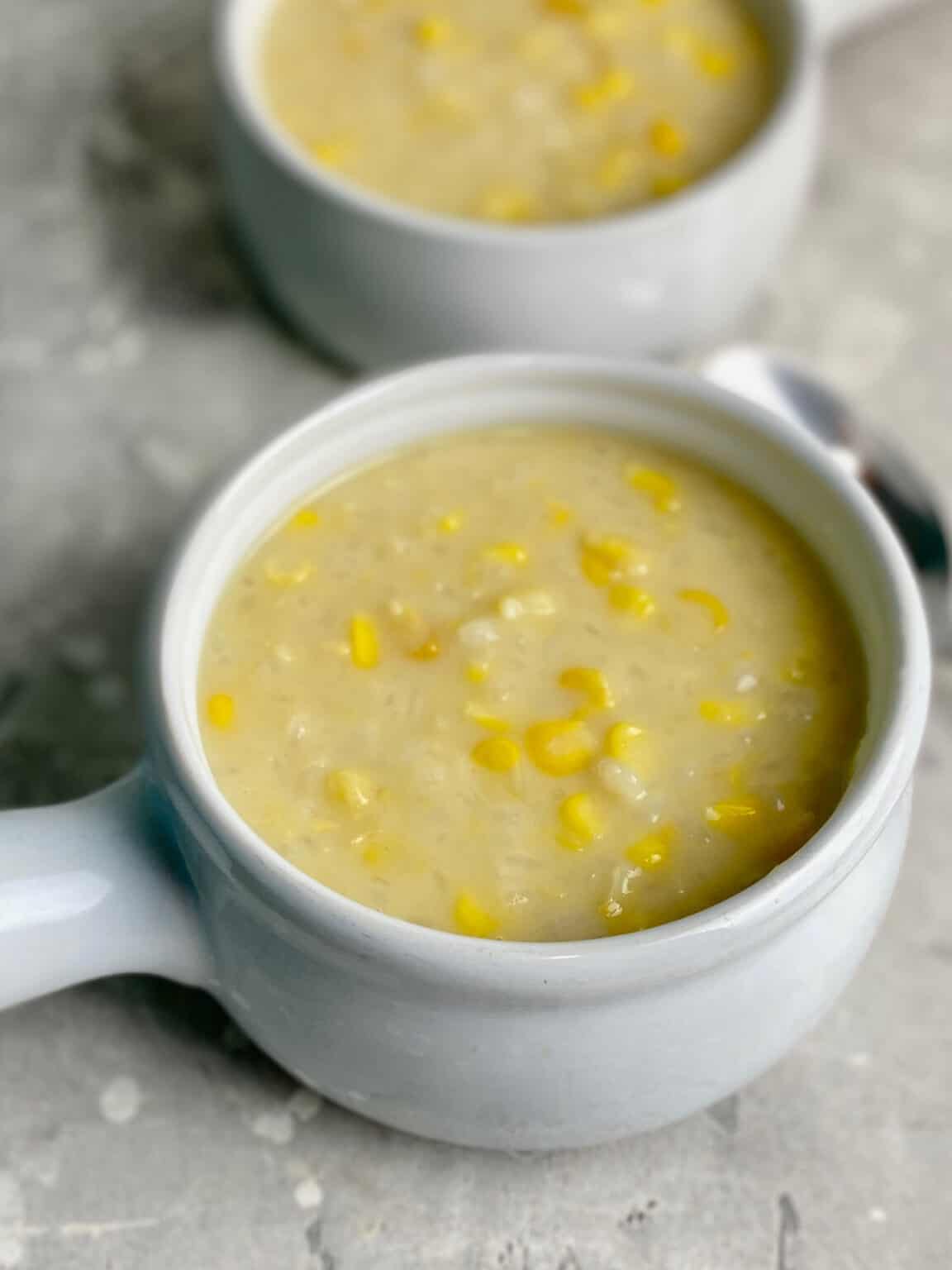 Ginataang Mais (Sweet Rice and Corn Pudding )