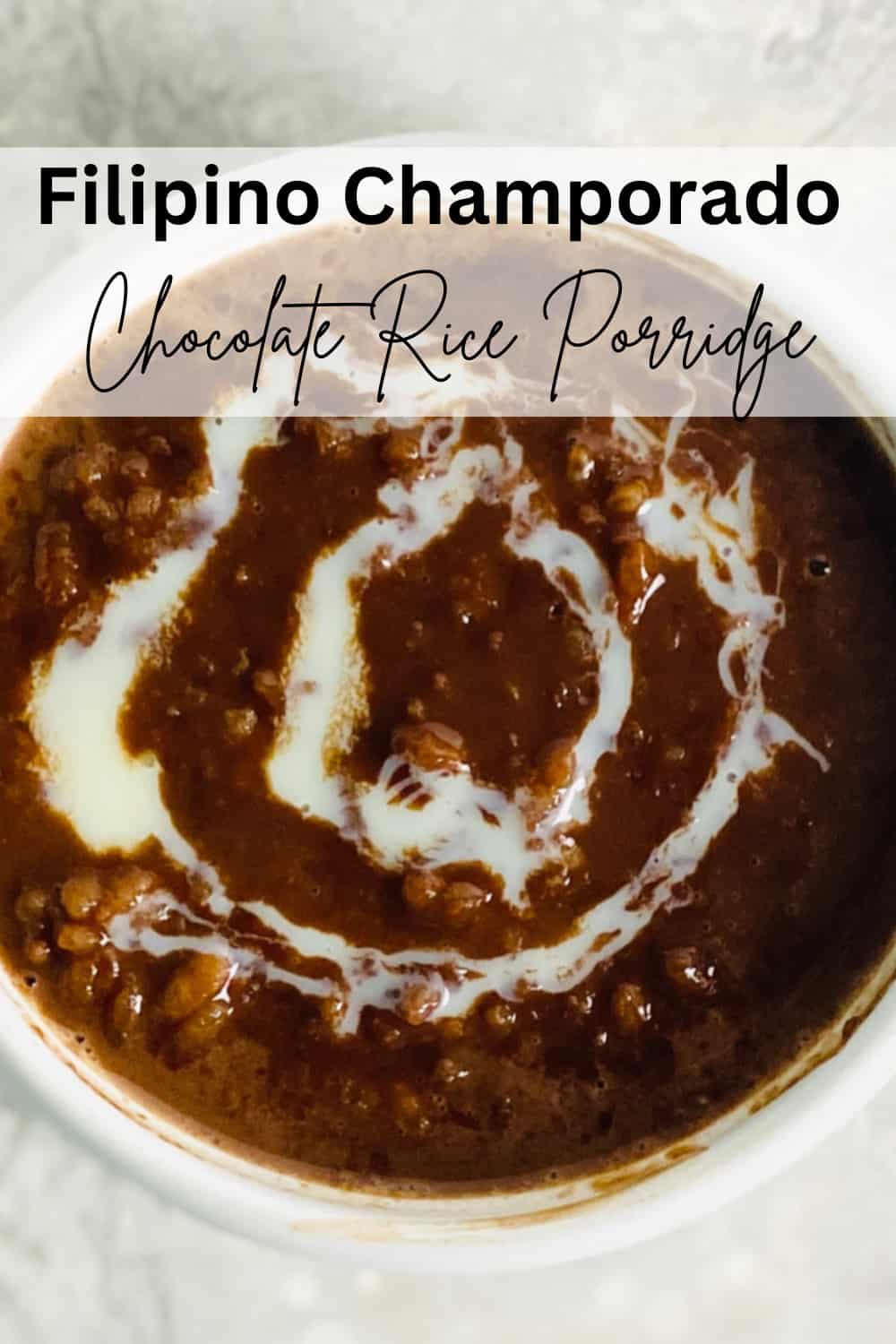 Champorado Recipe with Cocoa Powder