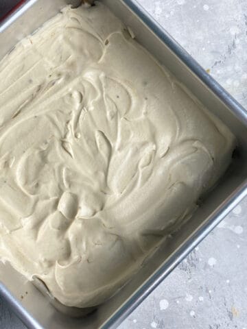 Coffee Graham Float Cake