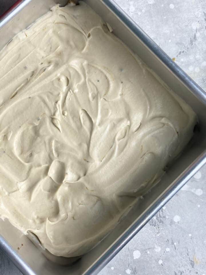 Coffee Graham Float Cake