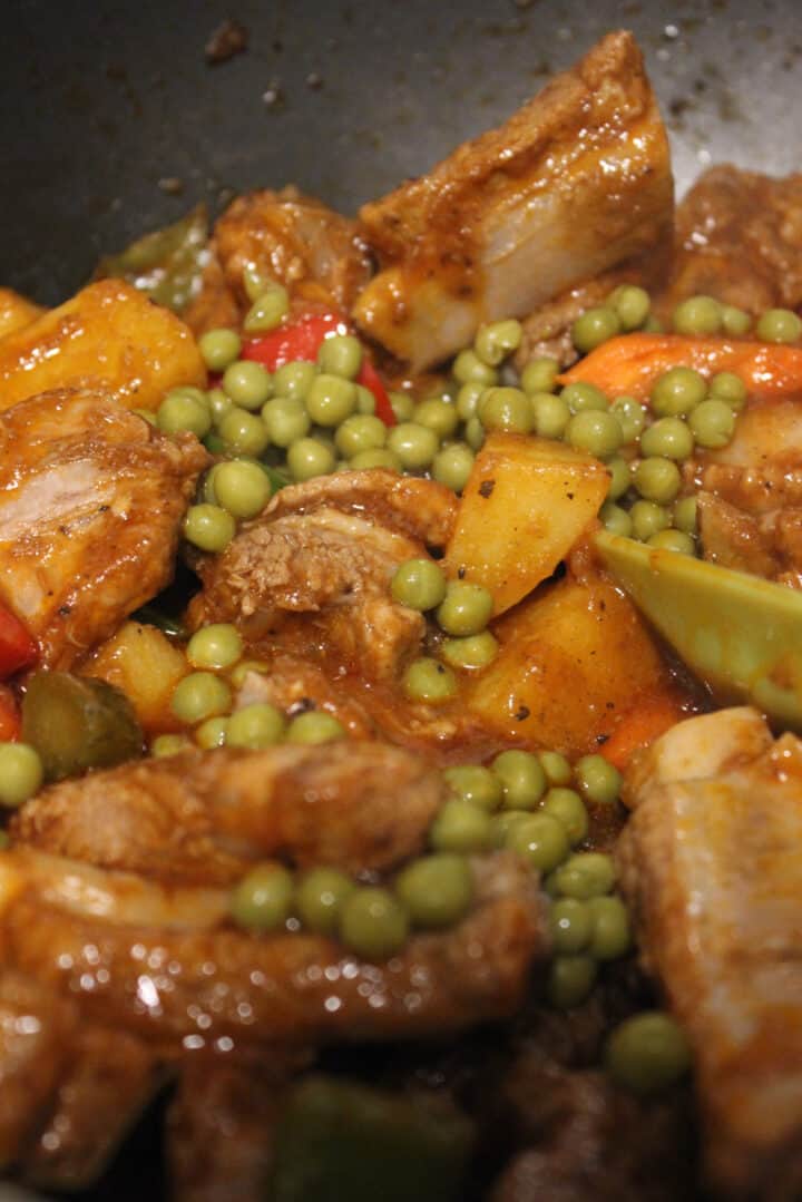 Pork Ribs Caldereta Recipe