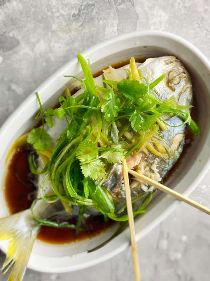 Easy Steamed Pompano Recipe