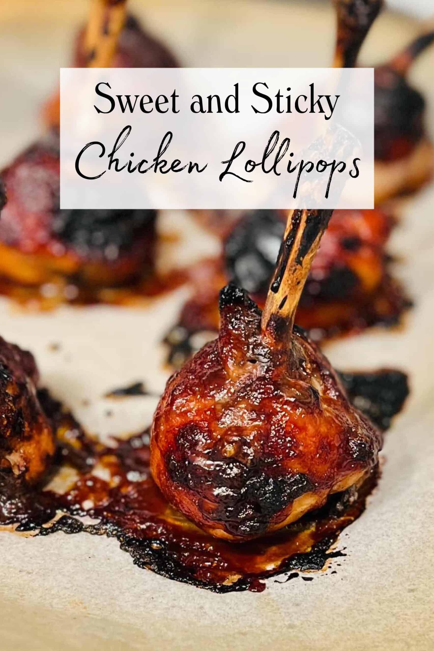 Chicken Drumstick Lollipops