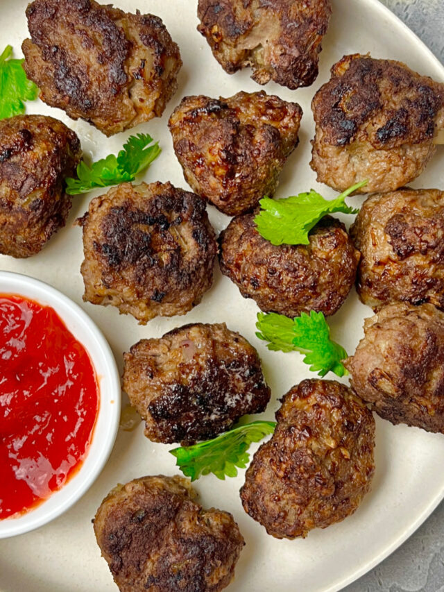 Beef Bola Bola (Filipino Meatballs)